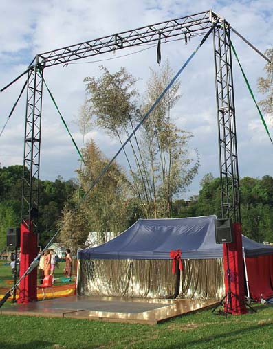 Candy Stripe Circus Rigs